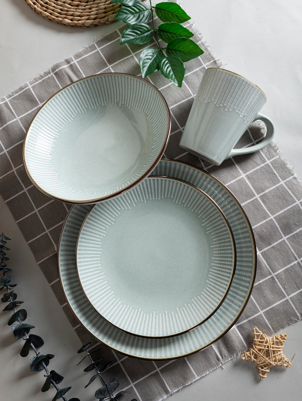 Elegant Ceramic Dinnerware Sets for everyday use，Stylish Tableware for ...